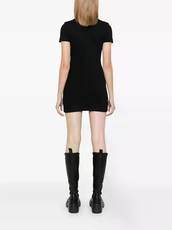 Gcds Logo-embroidered Mini Dress