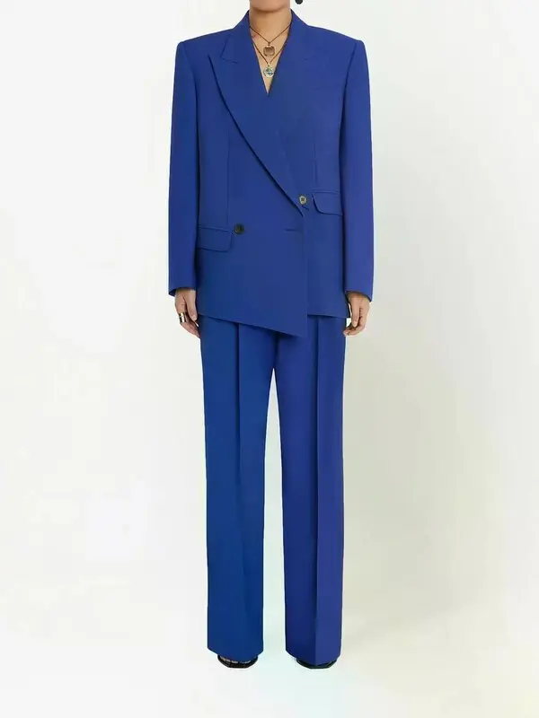 Alexander McQueen Asymmetric Double-breasted Blazer