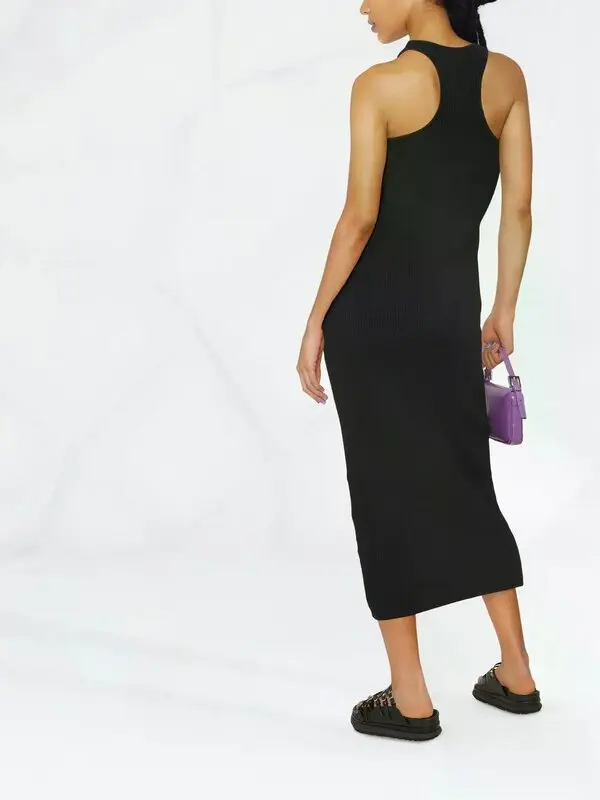 Rag & Bone Ribbed-knit Sleeveless Midi Dress