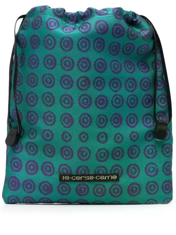 10 CORSO COMO Drawstring Makeup Bag - Blue