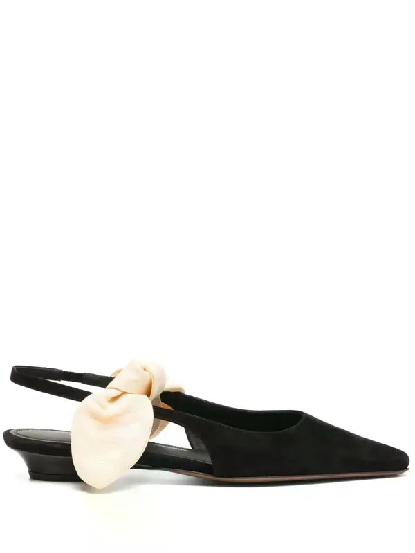 NEOUS Bow Detail Pumps - Black