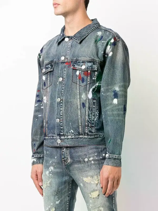 GOD'S MASTERFUL CHILDREN Artist Print Denim Jacket