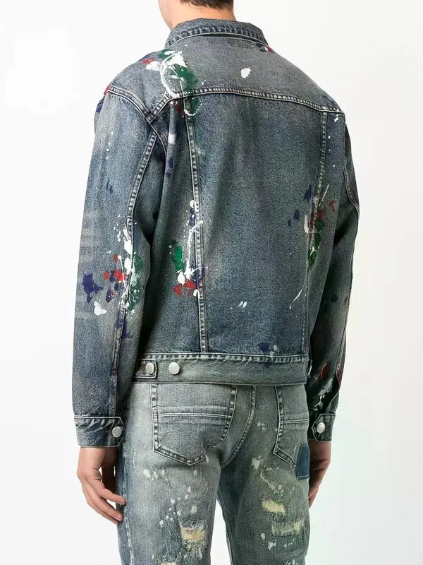 GOD'S MASTERFUL CHILDREN Artist Print Denim Jacket