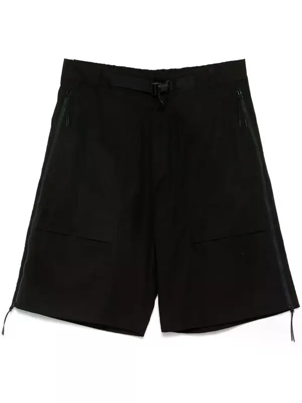 C.P. COMPANY Logo-patch Bermuda Shorts