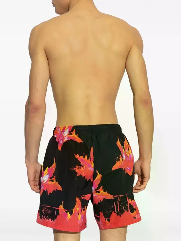 Alexander McQueen Graphic-print Shorts
