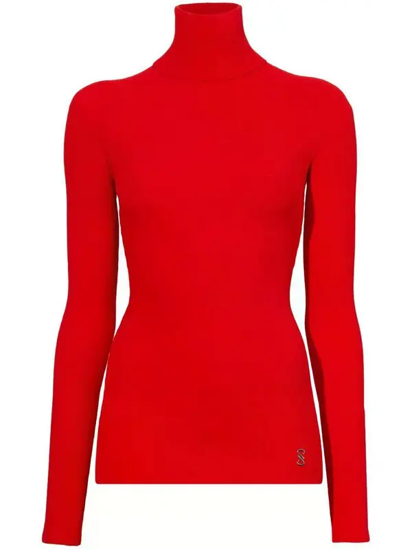 Proenza Schouler Ribbed High Neck Jumper