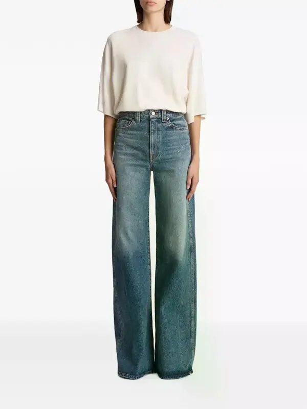 Khaite Dane Flared Jeans