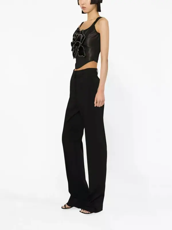 Mach & Mach Pressed-crease Tailored Trousers