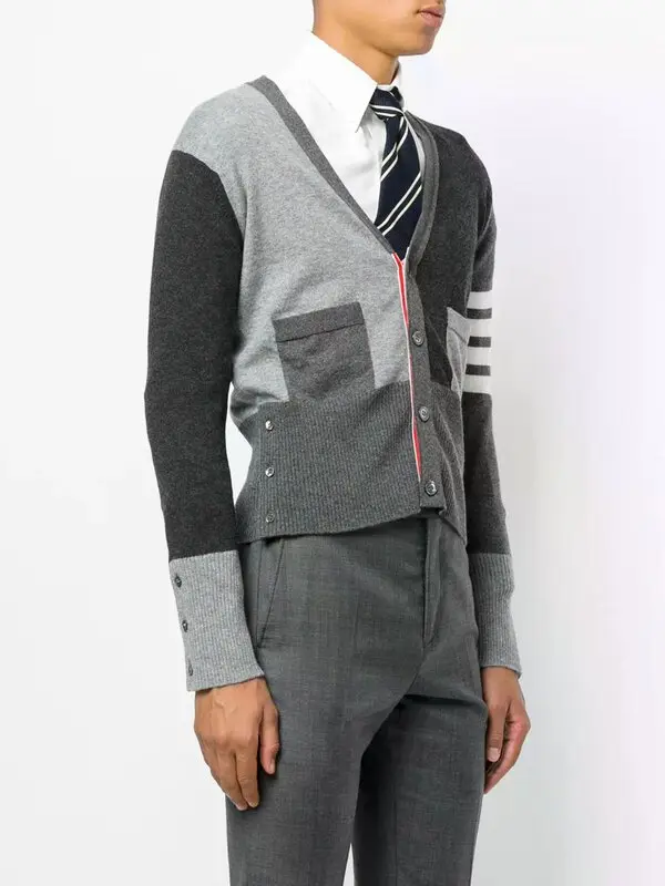 Thom Browne Cashmere V-neck Cardigan
