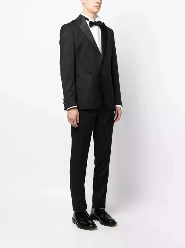 CHÂTEAU LAFLEUR-GAZIN Peak-lapel Single-breasted Blazer