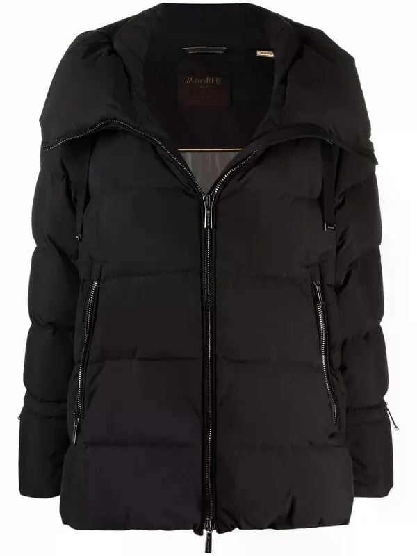 MOORER Quilted Down-lined Padded Jacket