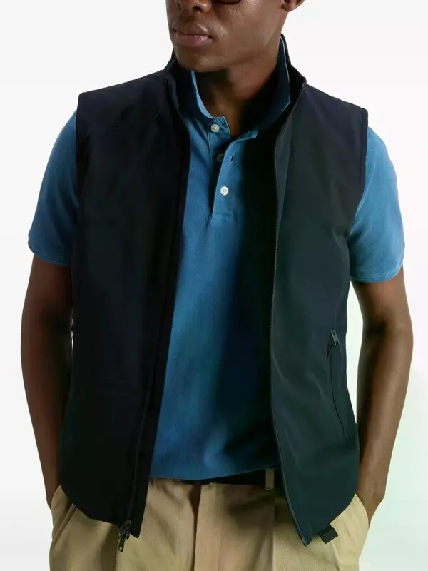 Woolrich Zip-up High-neck Gilet