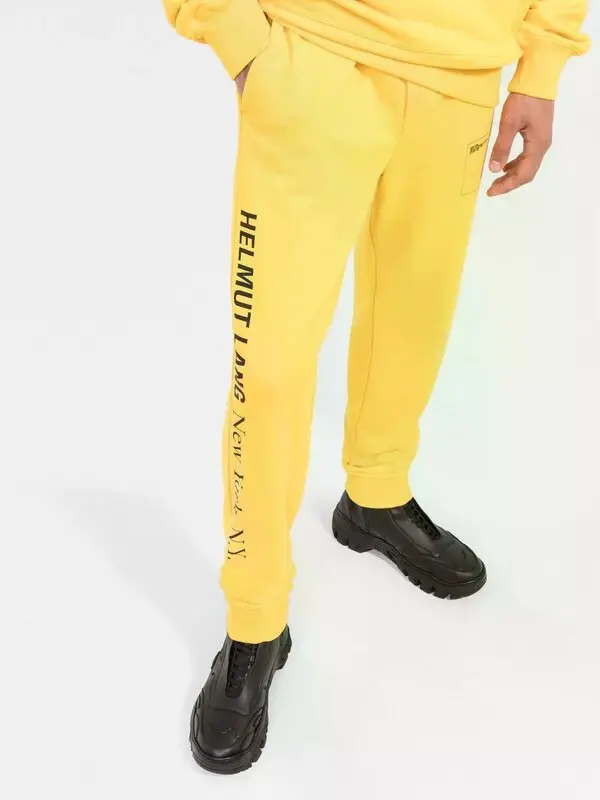 Helmut Lang New York Postcard Track Trousers