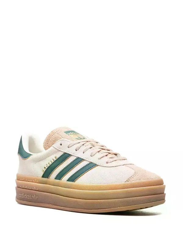 Adidas Gazelle Bold Cream Collegiate/green Sneakers