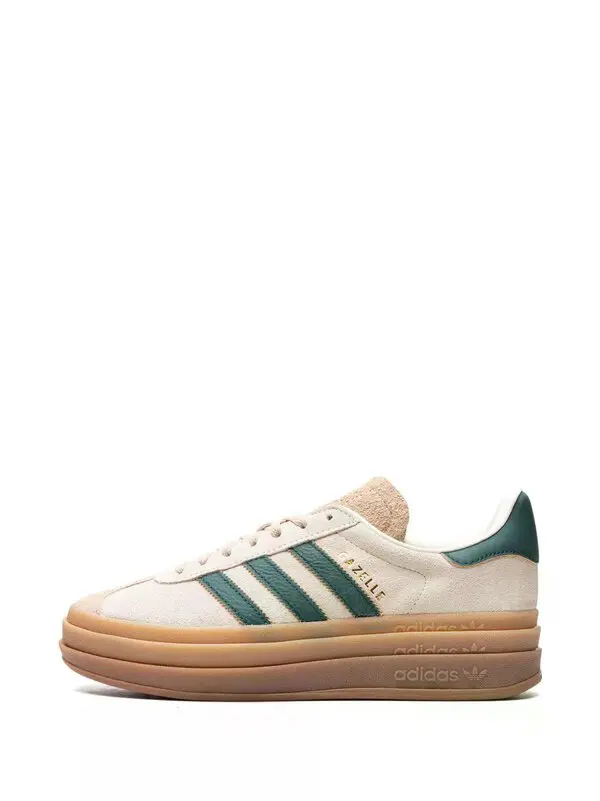 Adidas Gazelle Bold Cream Collegiate/green Sneakers