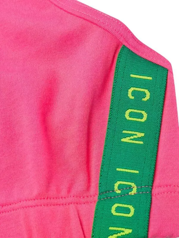 Dsquared2 Icon Color-block Bikini Top - Pink