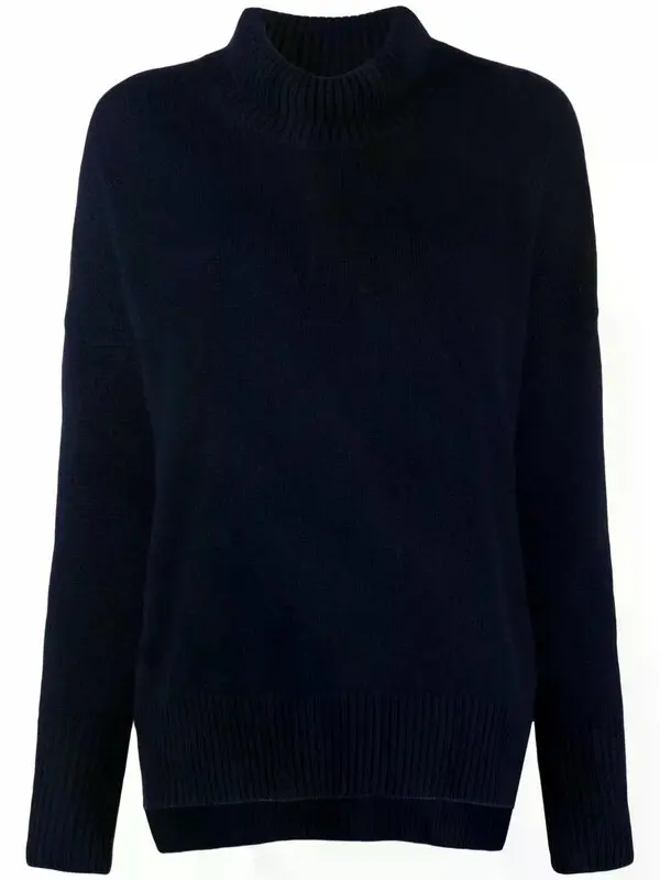 LISA YANG Heidi Cashmere High-neck Sweater - Blue