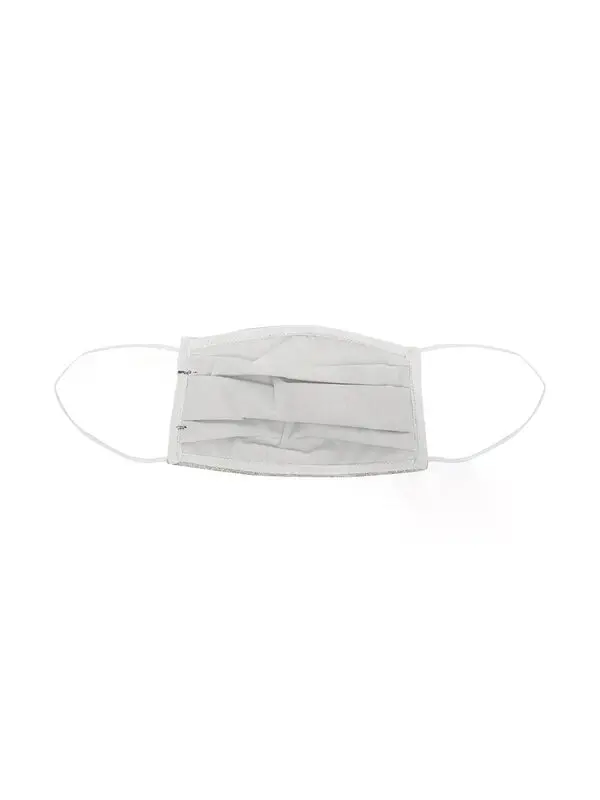 Talbot Runhof Marble-pattern Face Mask