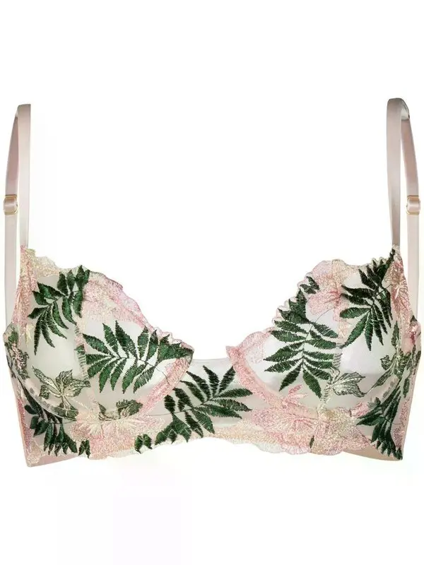 GILDA & PEARL Les Fleurs Bra - Neutrals