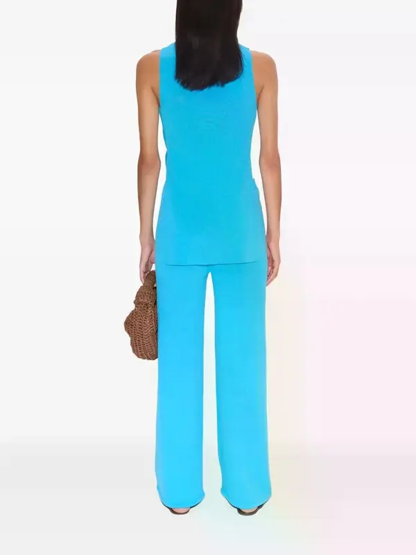 SIMONMILLER Wide Leg Knitted Trousers