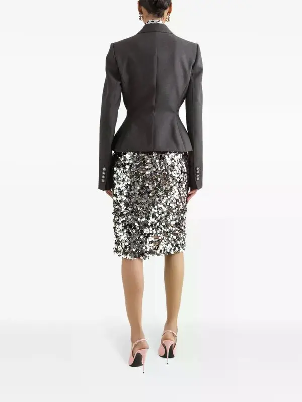 Dolce & Gabbana Sequined Pencil Skirt