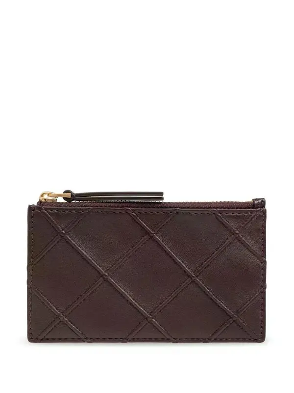 Tory Burch Fleming Soft Wallet - Red