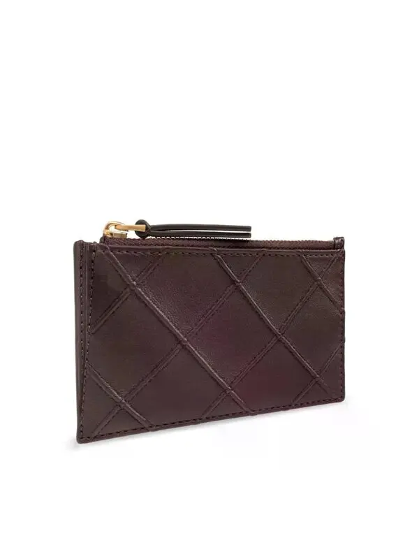Tory Burch Fleming Soft Wallet - Red