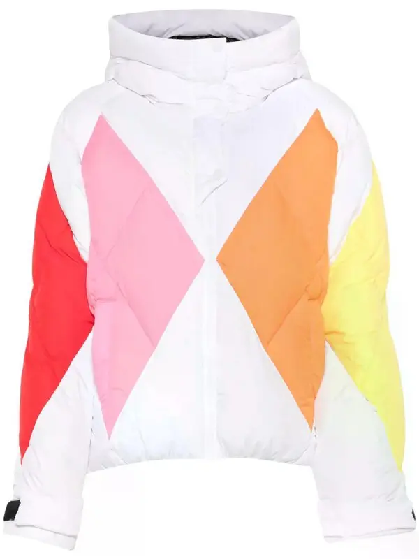 Rossignol X Jcc Diamond Down Bomber Jacket - White