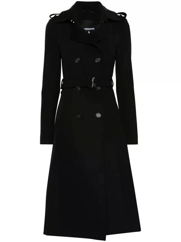 Patrizia Pepe Double-breasted Trench Coat