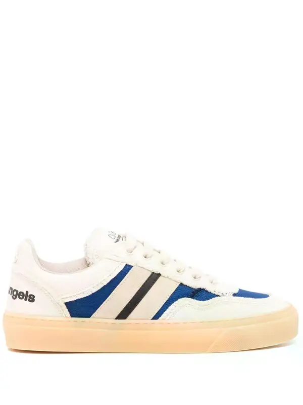 Moncler X Palm Angels Paneled Sneakers - Neutrals