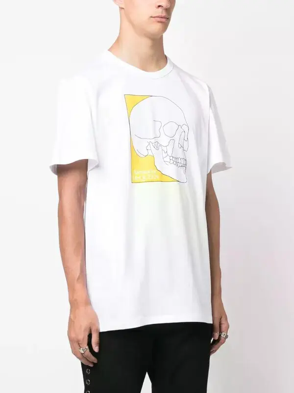 Alexander McQueen Skull-print Cotton T-shirt