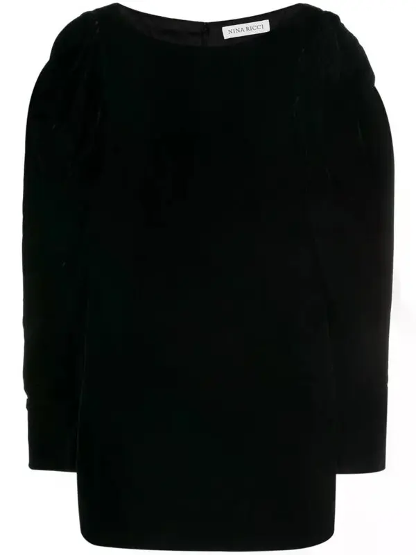 Nina Ricci Velvet Mini Dress