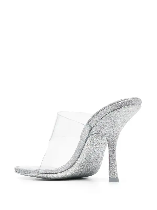 Alexander Wang Nudie Glittered Sandals