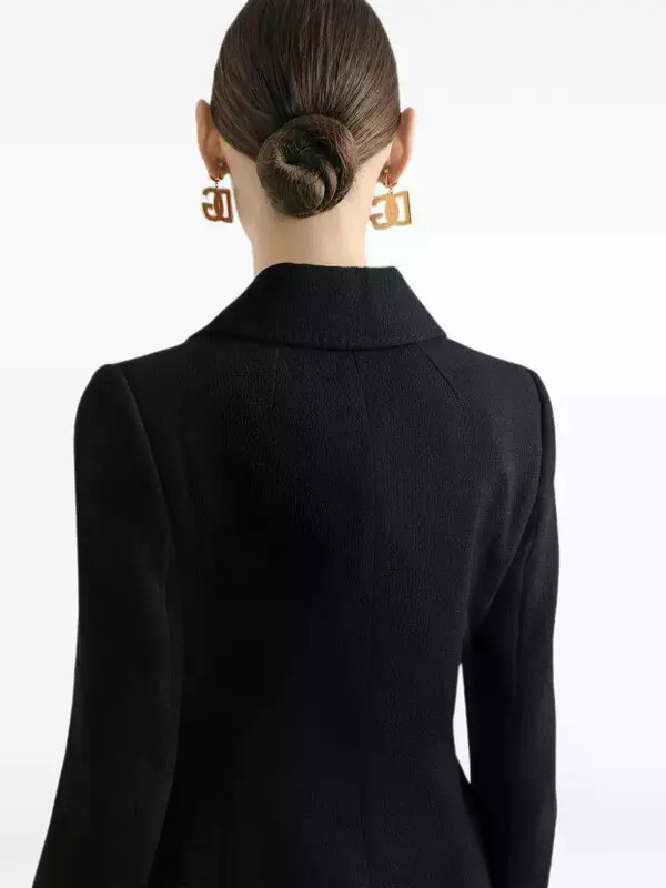 Dolce & Gabbana Single-breasted Virgin Wool Blazer
