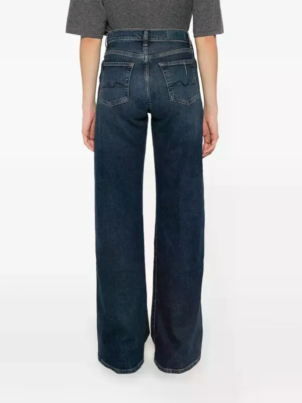 7 For All Mankind Lotta Wide Leg Jeans
