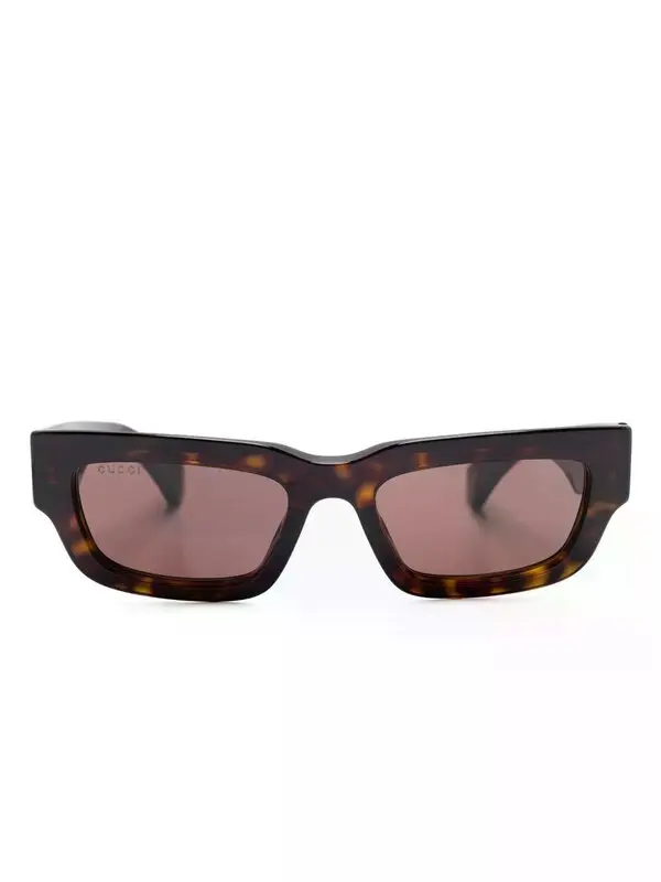 Gucci Rectangle Frame Sunglasses