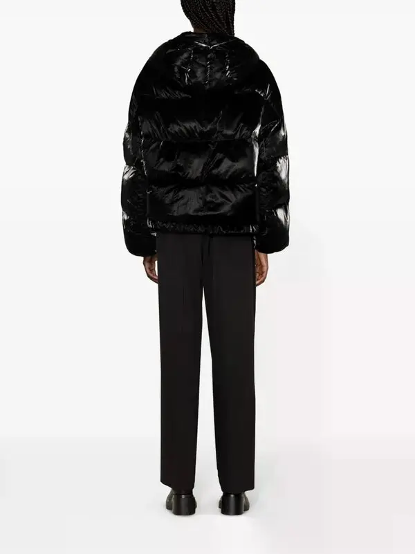Dolce & Gabbana Quilted Coated Finish Puffer Jacket
