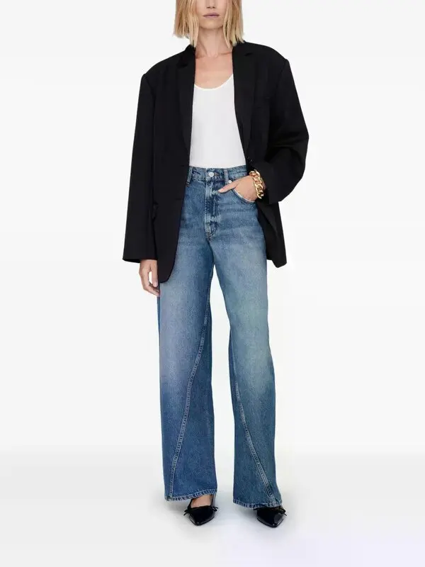 ANINE BING Brie Wide-leg Jeans