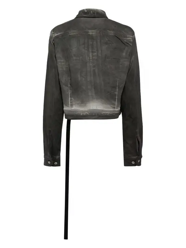 Rick Owens Cape-sleeve Denim Jacket