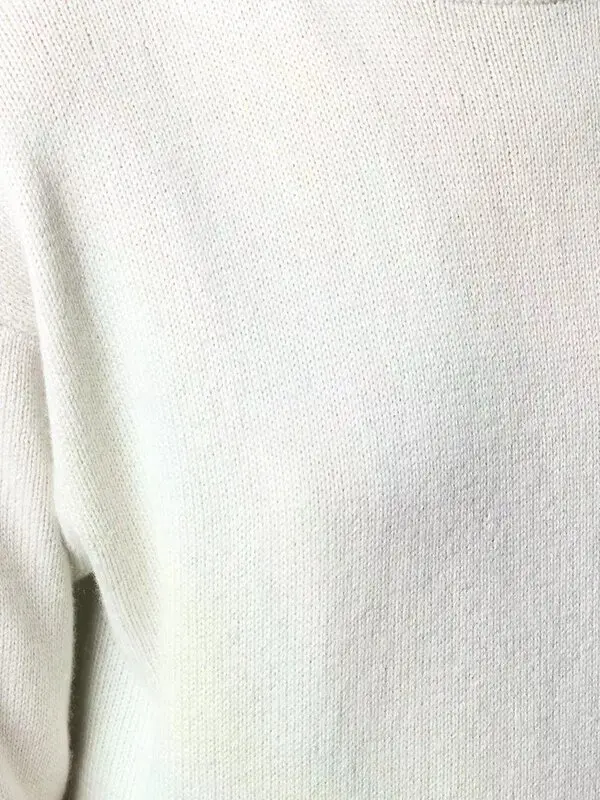 Brunello Cucinelli Grey Silk/cashmere Roll Neck Jumper
