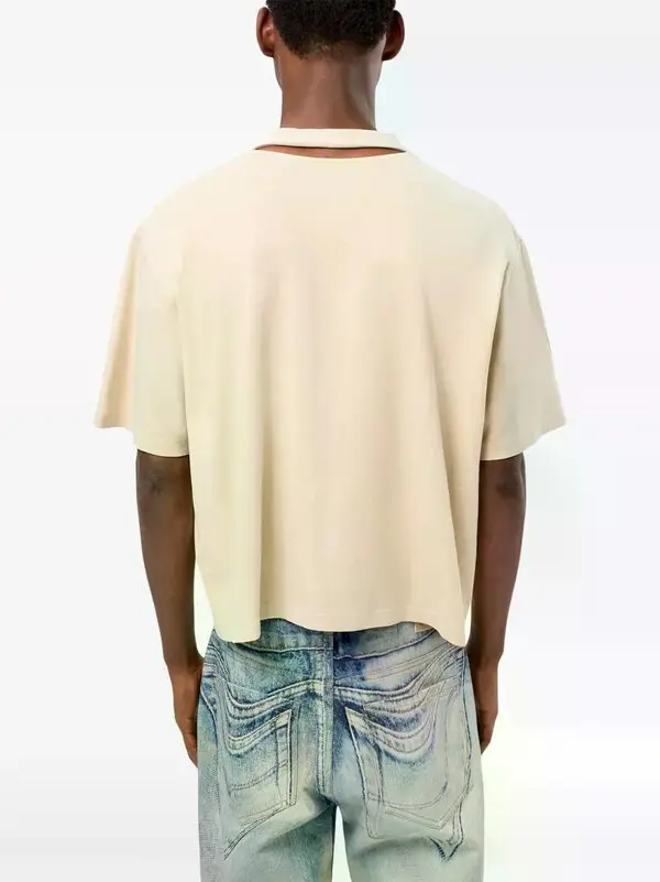 Camper Embroidered Cotton T-shirt