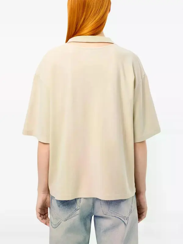 Camper Embroidered Cotton T-shirt