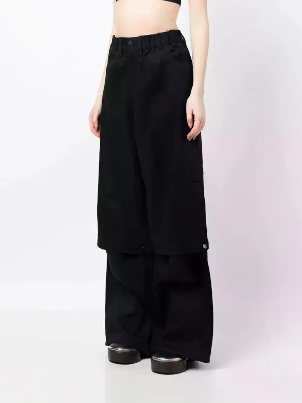 MELITTA BAUMEISTER Wide Leg Detachable Jeans
