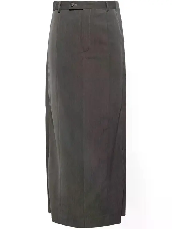 BETTTER Wool Straight Maxi Skirt