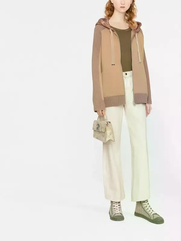 Herno Hooded Zip-up Jacket With Down-feather Filling