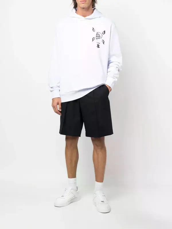 Philipp Plein Graphic-print Cotton Hoodie