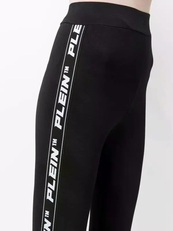 Philipp Plein Logo-print Jersey Leggings