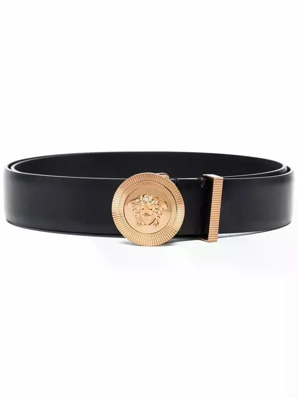 Versace Medusa Biggie Leather Belt