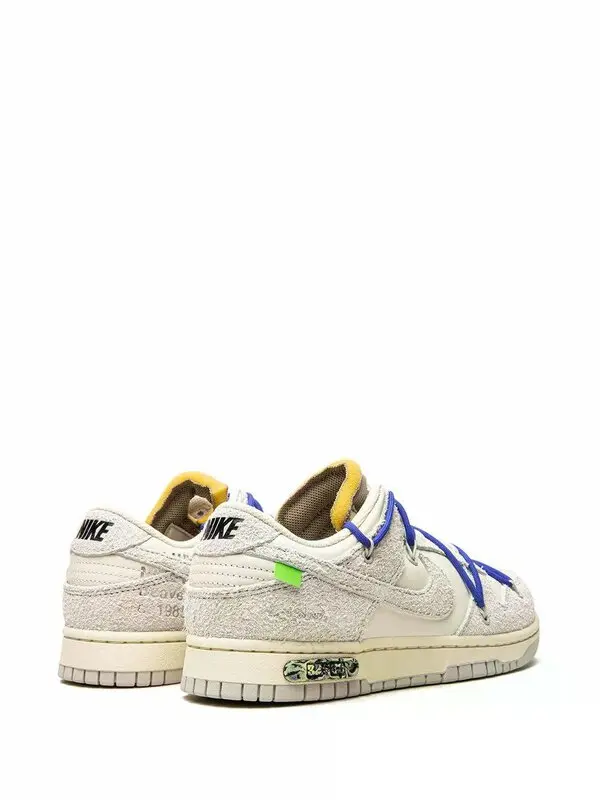 Nike X Off White Dunk Low Lot 32 Sneakers - Neutrals