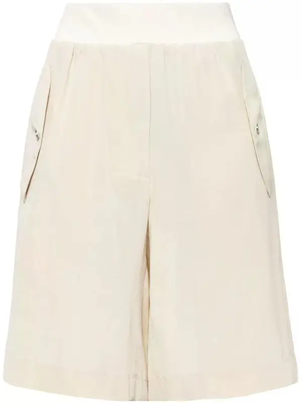 Helmut Lang Silk Bomber Shorts